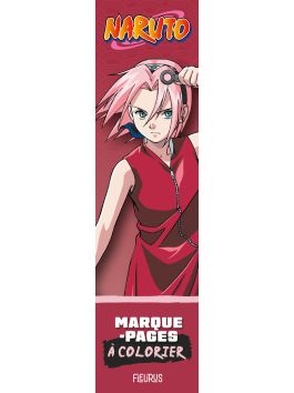 Marque-pages à colorier Naruto – Édition Sakura